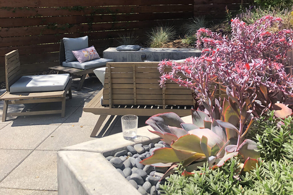 Unified Hillside Terrace - Miller Landscape Architecture