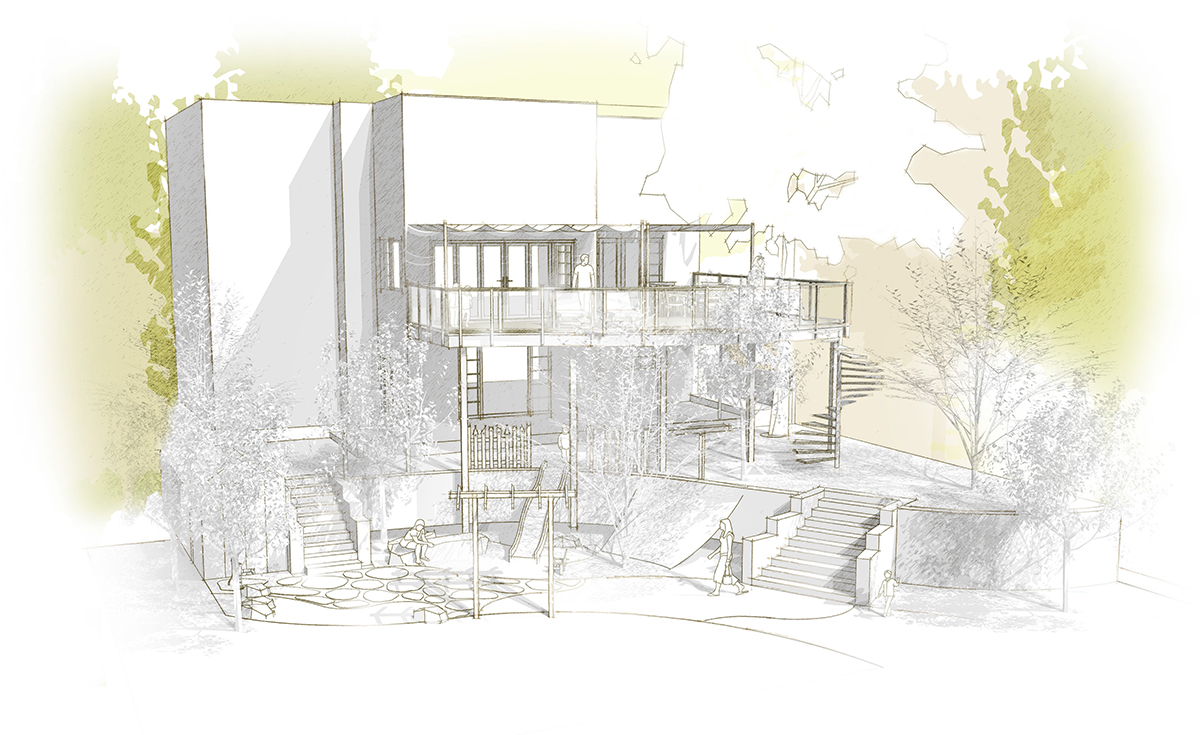 Expansive Deck Views - Miller Landscape Architecture